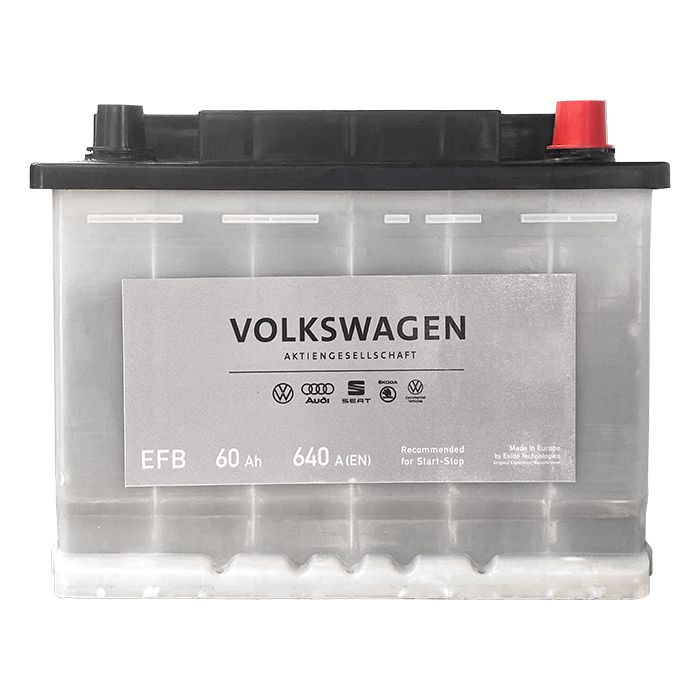Автомобильный аккумулятор EXIDE EFB 6СТ-60Ah АзЕ 640А (EN) orignal for ...