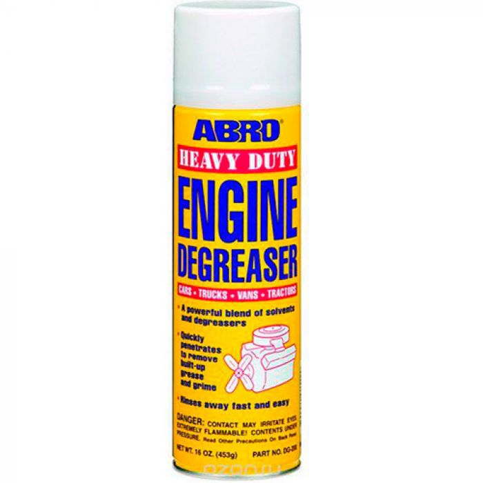 Очиститель двигателя ABRO Heavy Duty Engine Degreaser 453г DG-200 ...