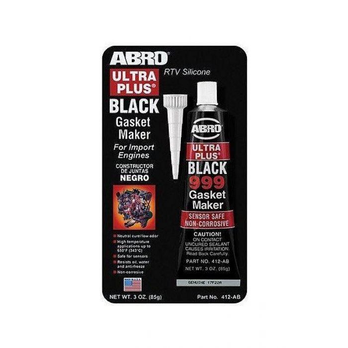 Герметик прокладок ABRO Ultra Plus Black 999 Gasket Maker чёрный +343°C ...